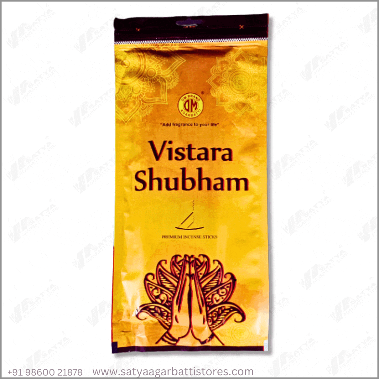 Vistara Shubham Agarbatti 120gm Buy 6pc Satya Agarbatti Store